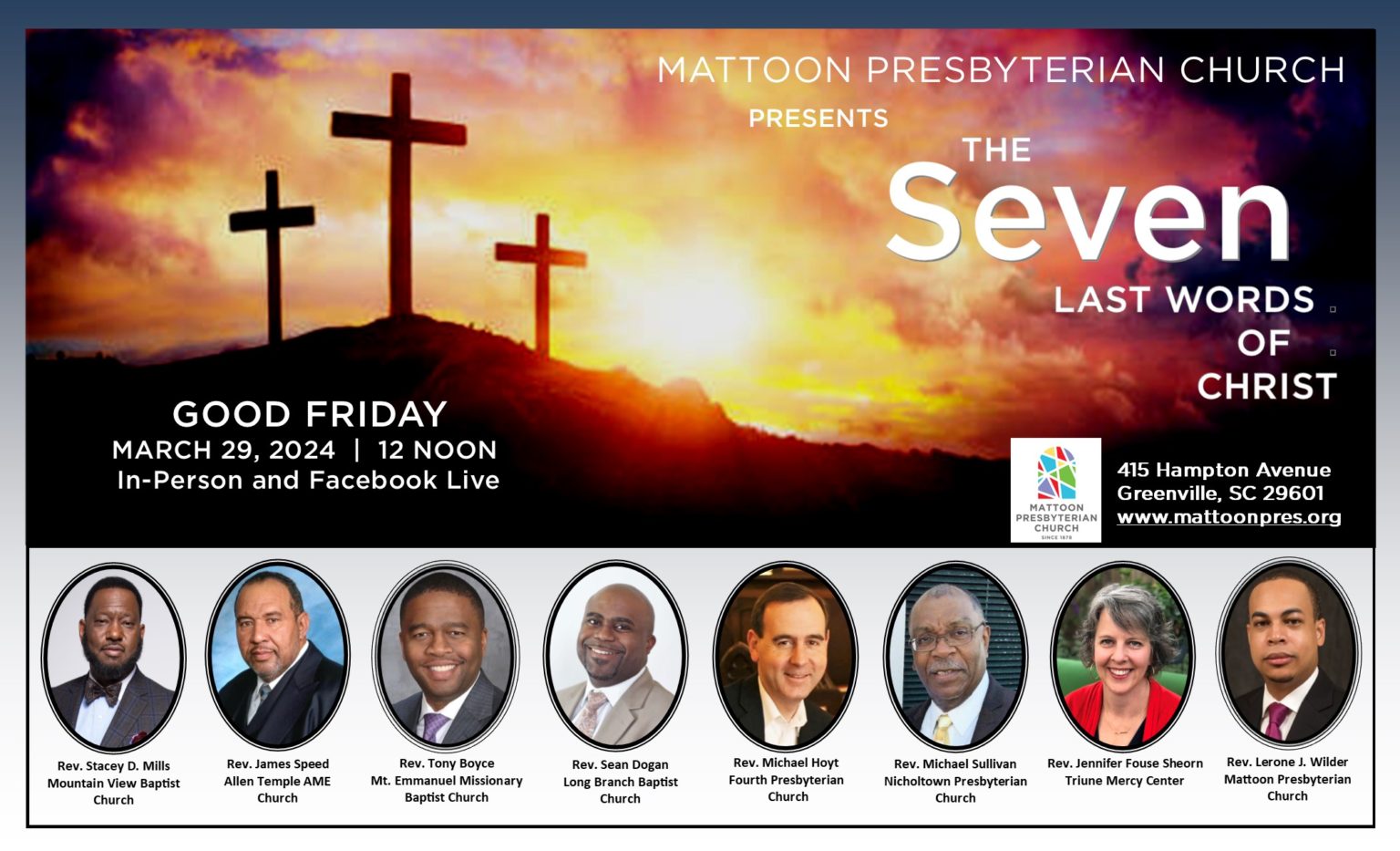 The Seven Last Words of Christ March 29, 2024
